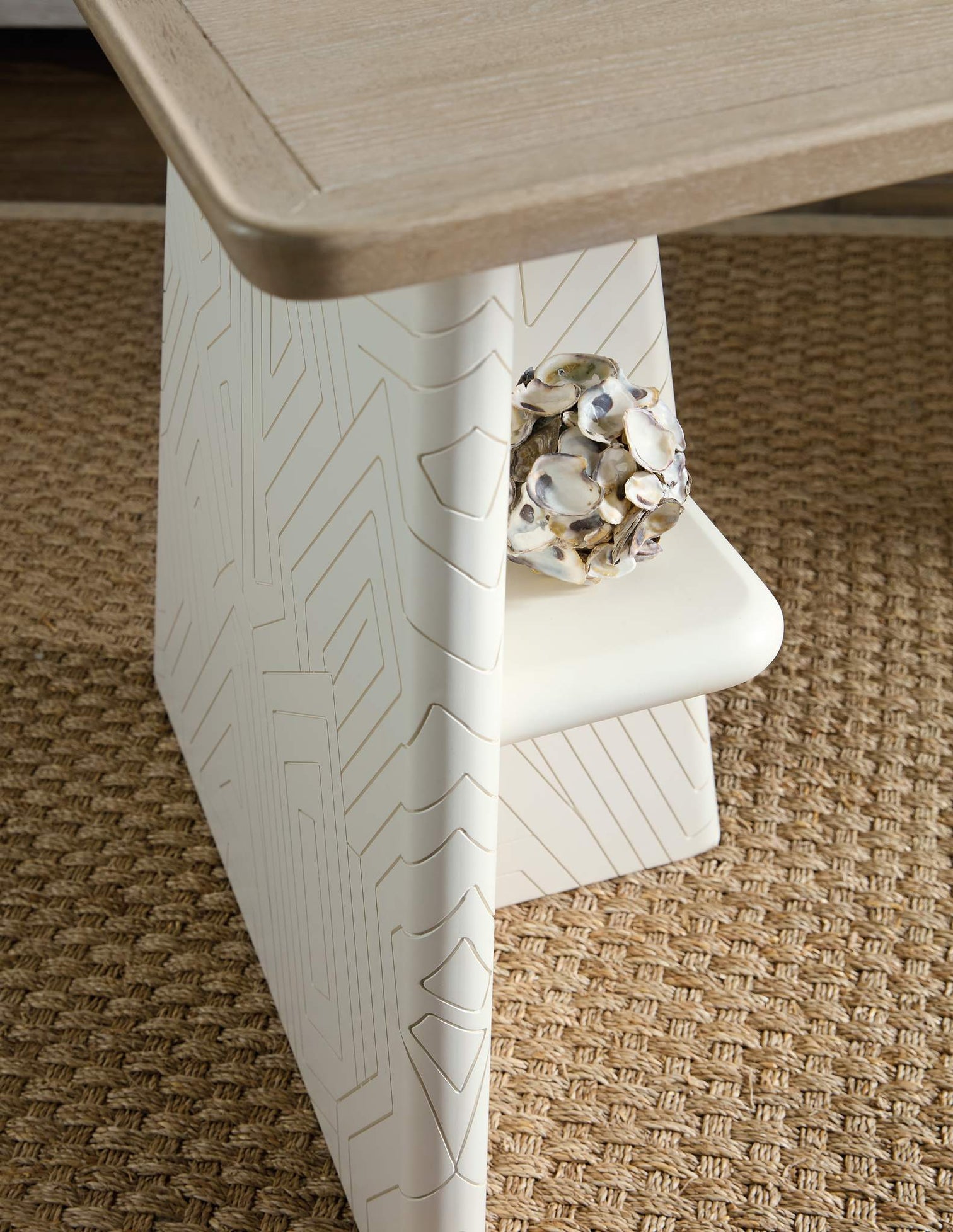 Commerce and Market Effie Writing Table - Whites/Creams/Beiges | Hooker ...