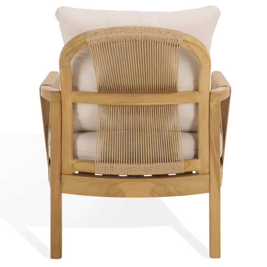 Safavieh Couture Rogers Teak & Hyacinth Chair, CPT2016