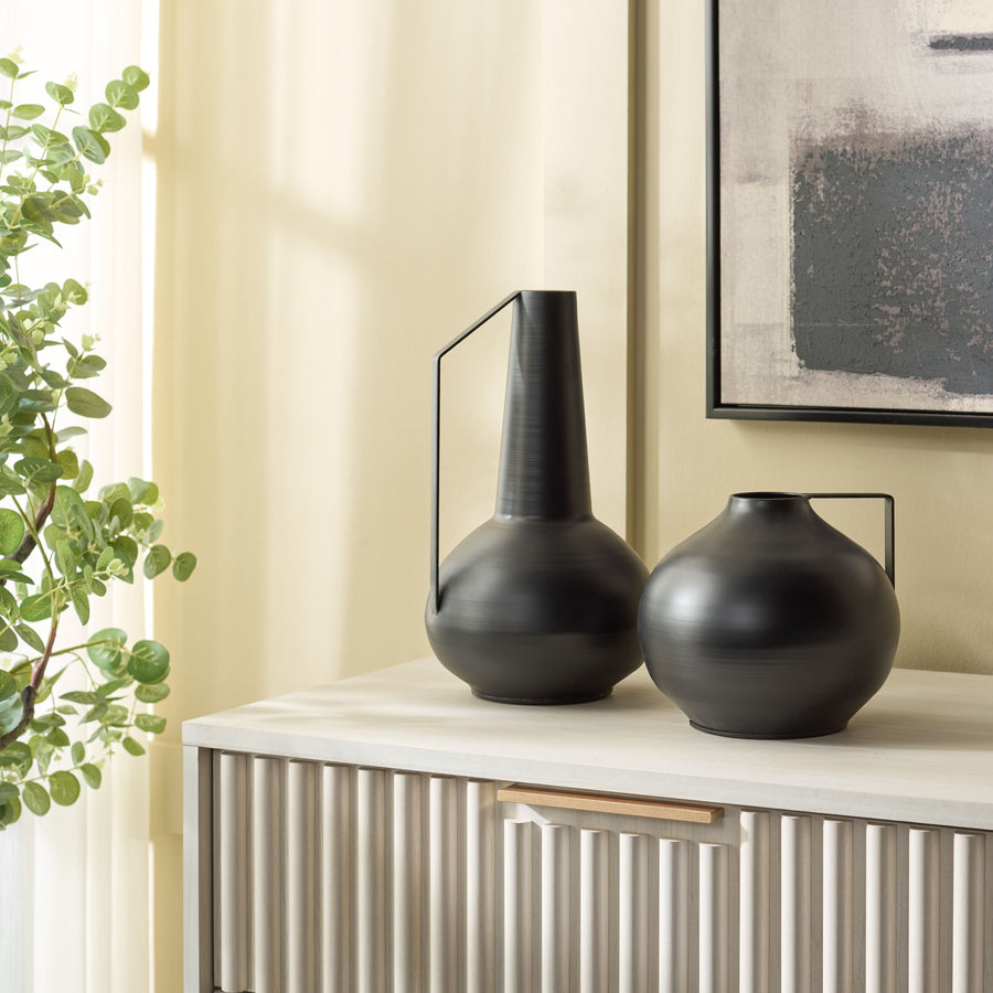 Safavieh Luca Iron Vase Set Of 2, RDC4050