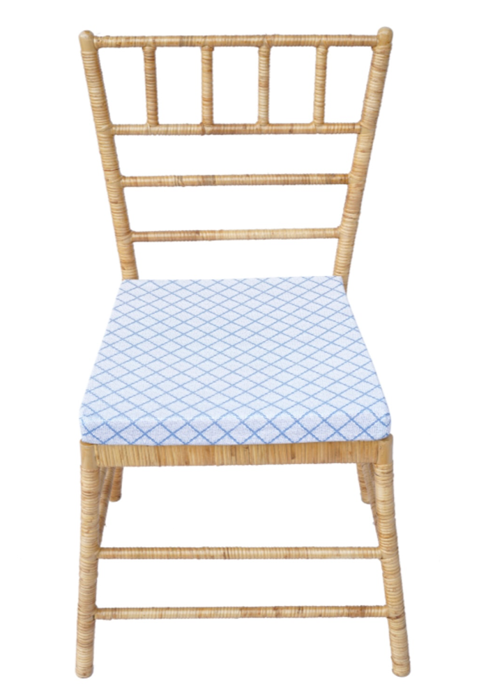 The Enchanted Home Straight Back Wicker Chair