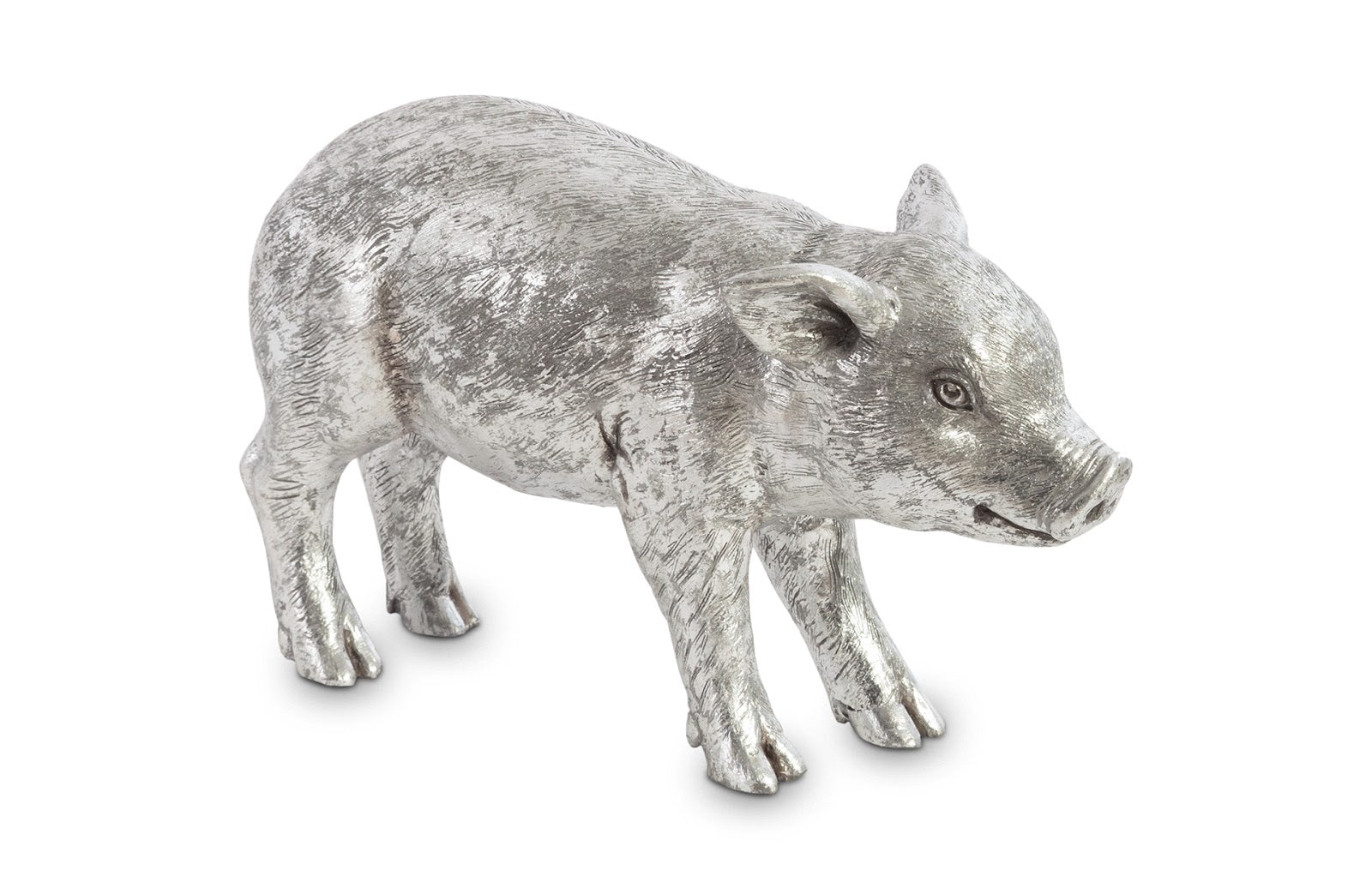 Phillips Collection - Standing Piglet, Silver Leaf - PH67601