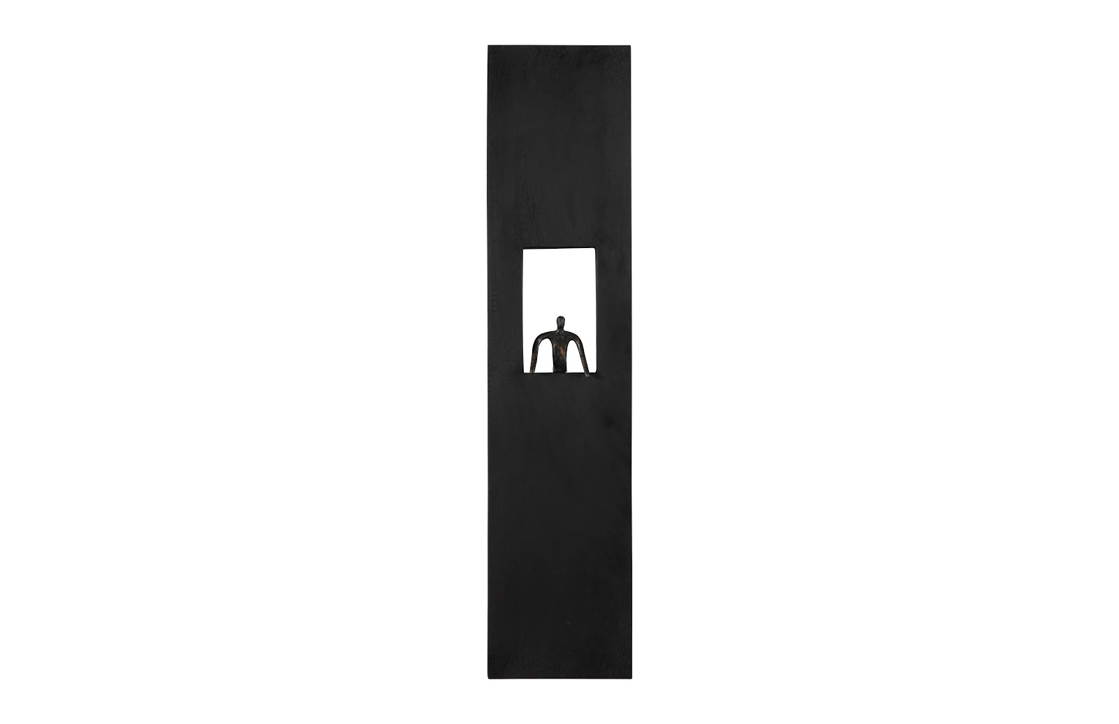 Phillips Collection - Atlas Wall Decor, Rectangle, Black - TH101656