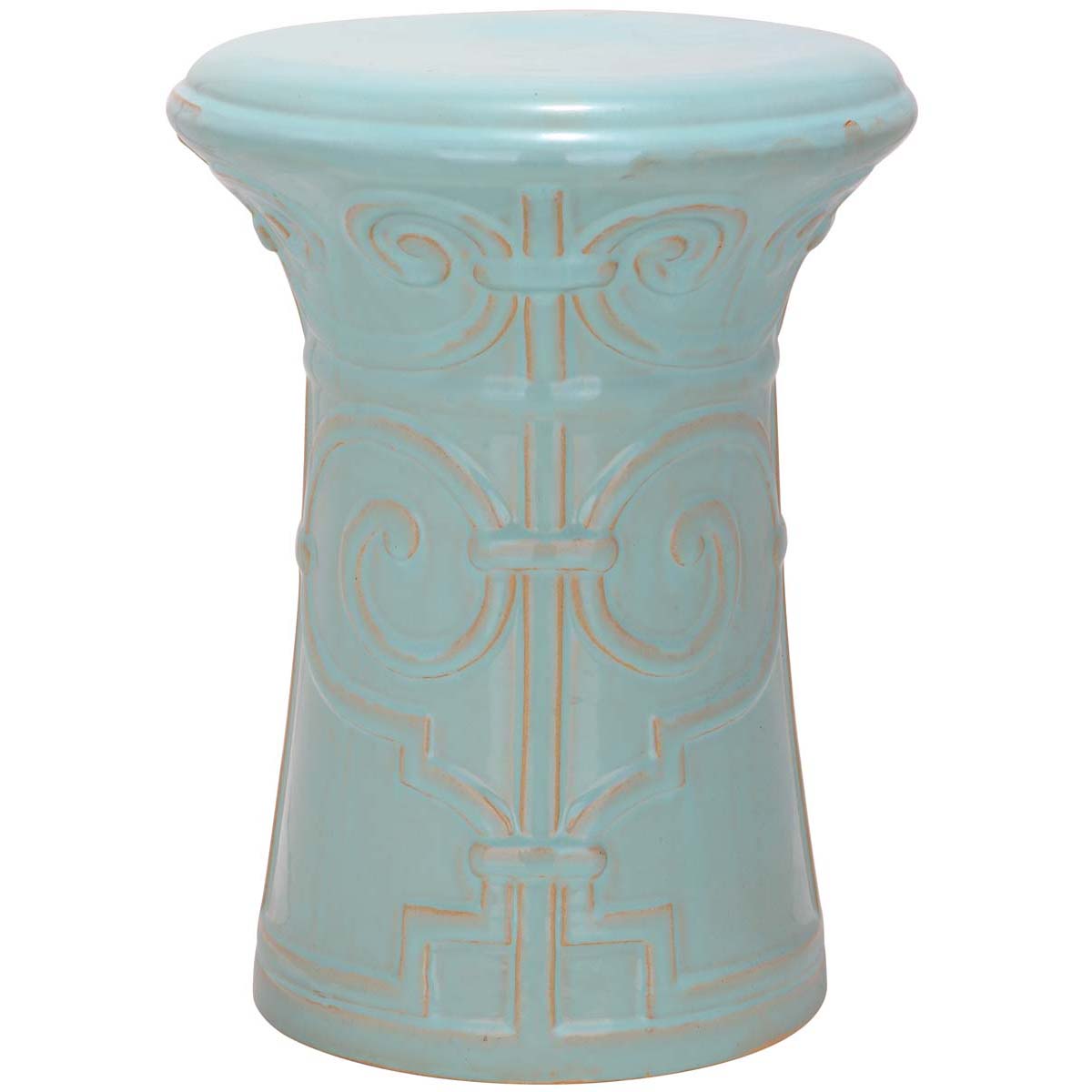 Safavieh Imperial Scroll Garden Stool, ACS4521
