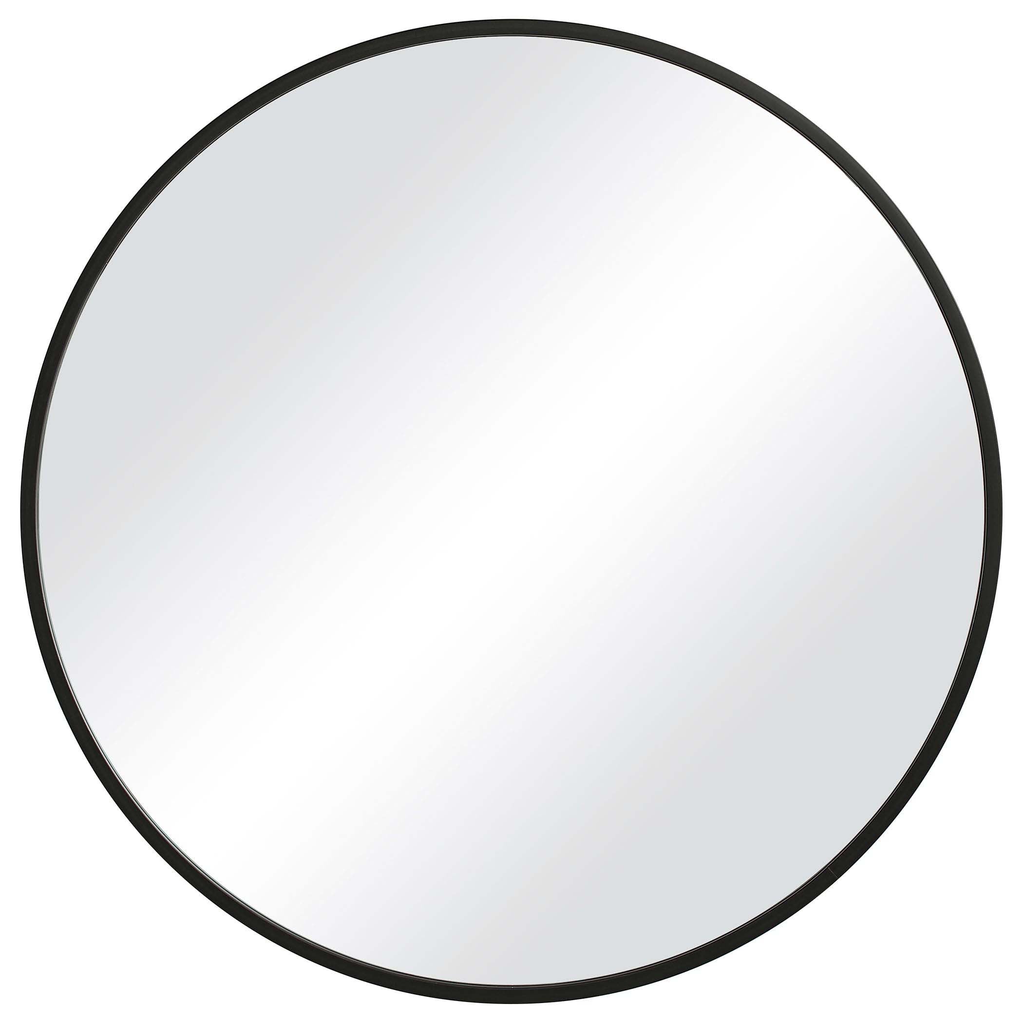 Decor Market Mirror - Matte Black Pvc Frame