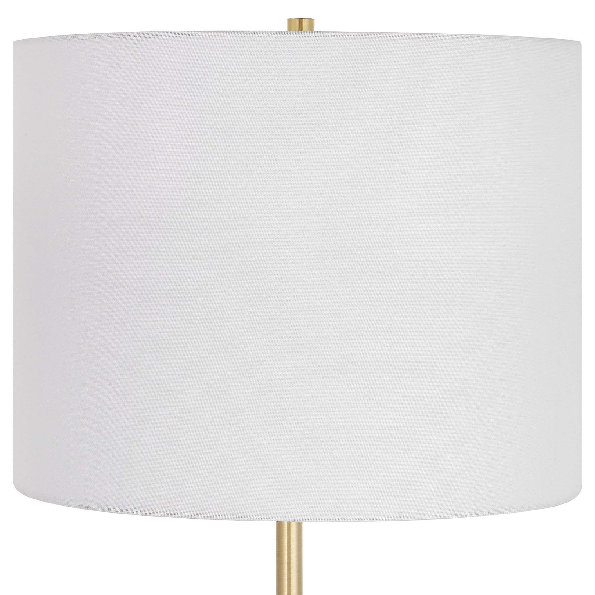 Decor Market Table Lamp Matte Black Metal Base